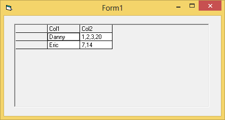 [RESOLVED] Aggregate Column Values from Multiple Rows into a Single Column using Flexgrid-VBForums