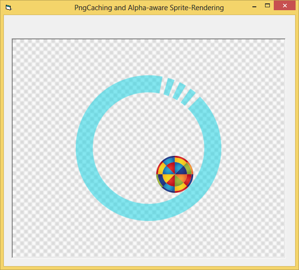 Rotate ball inside circle-VBForums