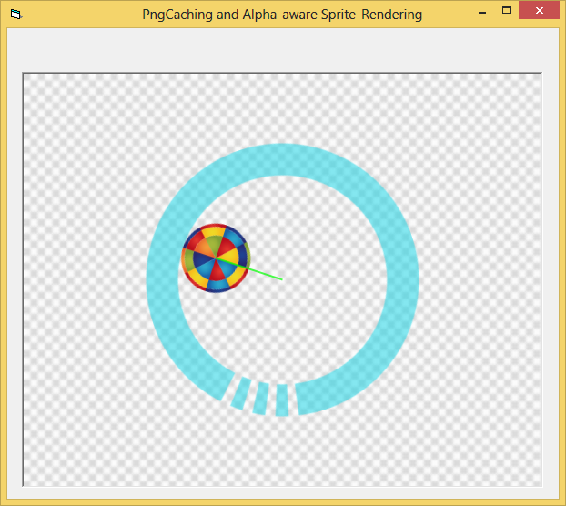 Rotate ball inside circle-VBForums