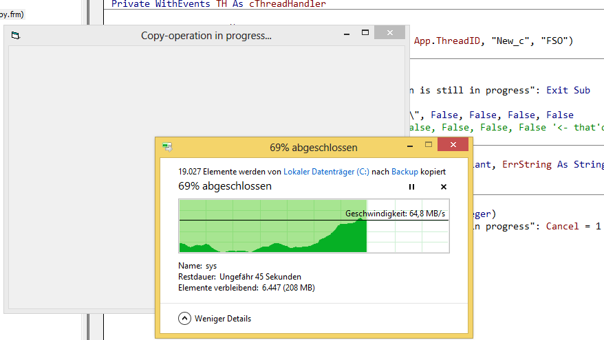 [RESOLVED] Application is freezing while copying (DoEvents doesn't work) !!!-VBForums